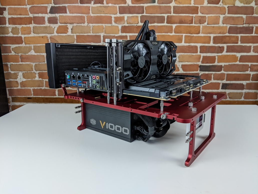 Storage mounting guide - Open Benchtable - World's best PC Test Bench